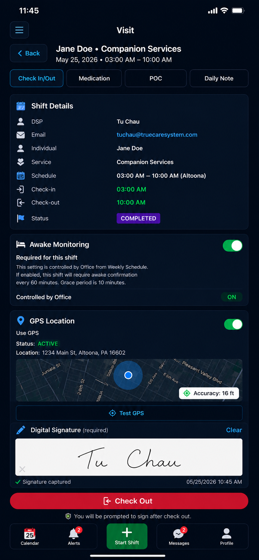 Scheduling & Workforce Management | True Care System